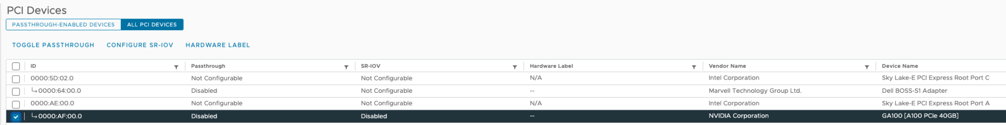 Vsphere Ml Accelerator Spectrum Deep Dive Using Dynamic Directpath Io Passthrough With Vms