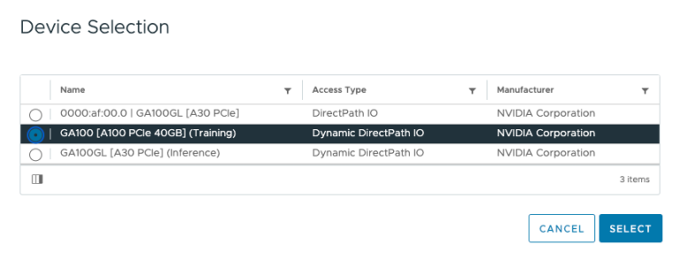 Vsphere Ml Accelerator Spectrum Deep Dive Using Dynamic Directpath Io Passthrough With Vms