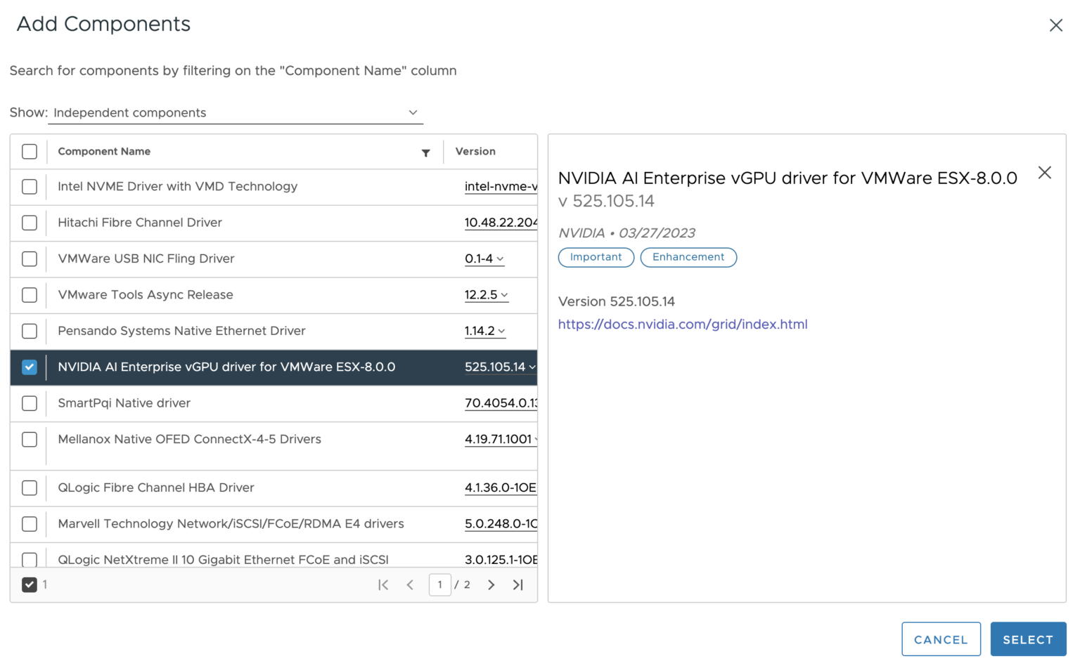 vSphere ML Accelerator Spectrum Deep Dive – Installing the NVAIE vGPU ...