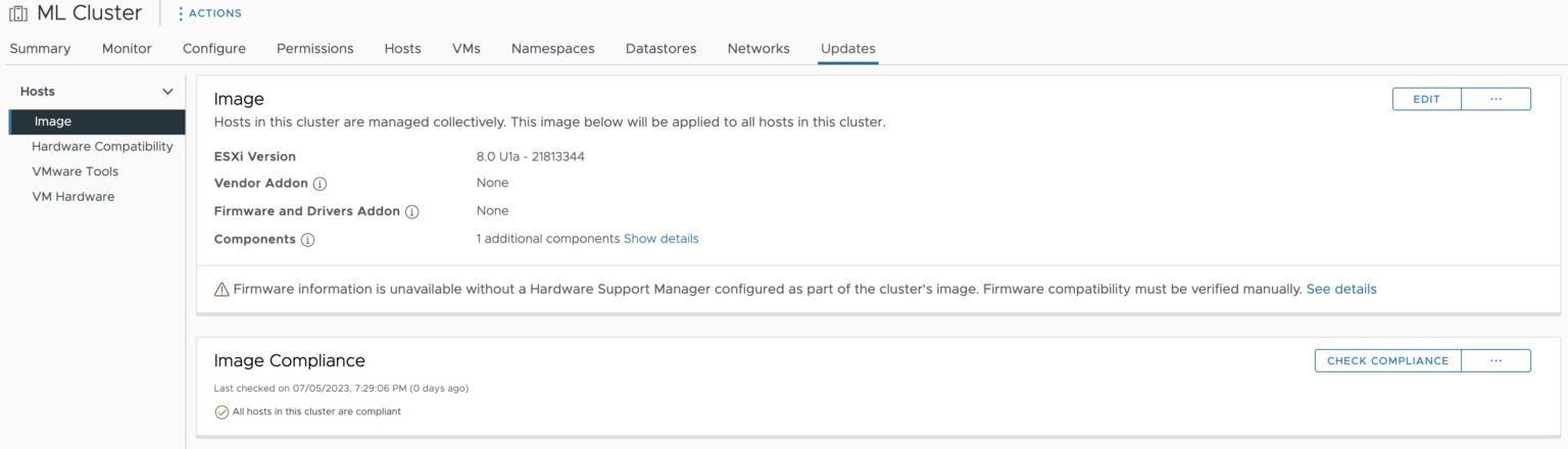 Vsphere Ml Accelerator Spectrum Deep Dive Installing The Nvaie Vgpu